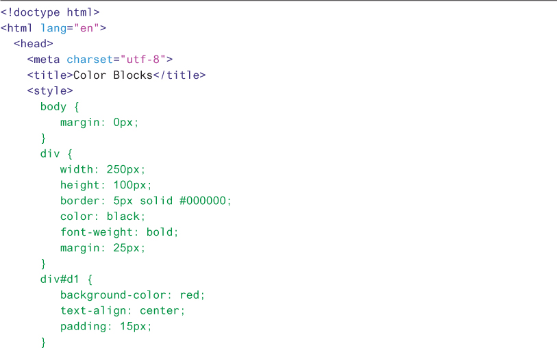 Code Snippets - Sams Teach Yourself HTML, CSS, and JavaScript All in ...