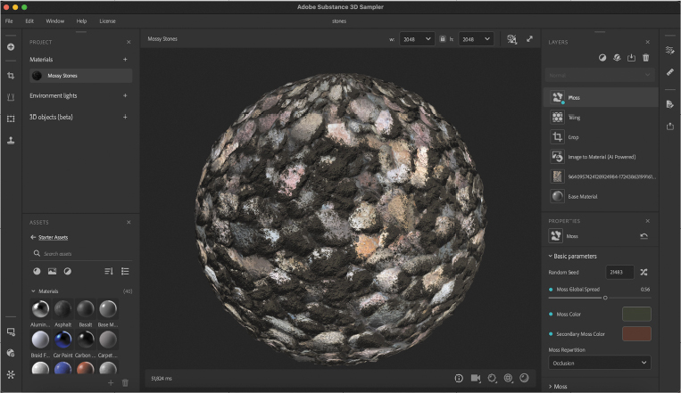 Chapter 2. Generating Custom 3D Materials - Adobe Creative 3D Workflows ...