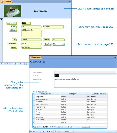 10. Simplifying Data Entry by Using Forms - 2007 Microsoft® Office ...