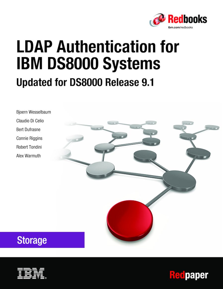 Front cover - LDAP Authentication for IBM DS8000 Systems: Updated for ...