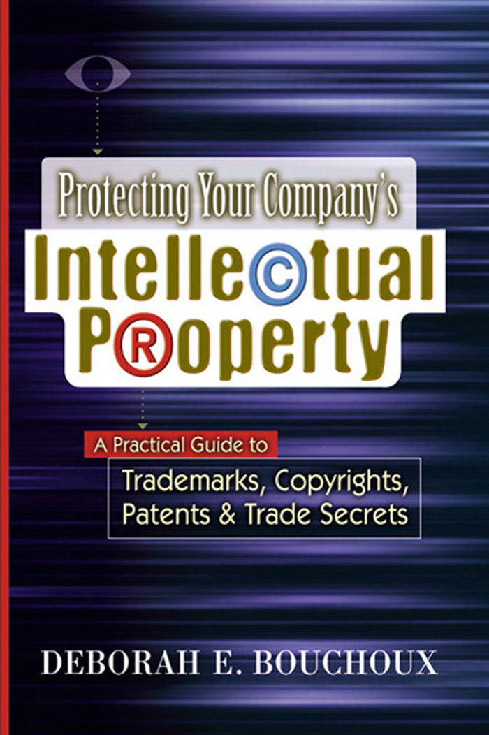 Cover - Protecting Your Company's Intellectual Property [Book]