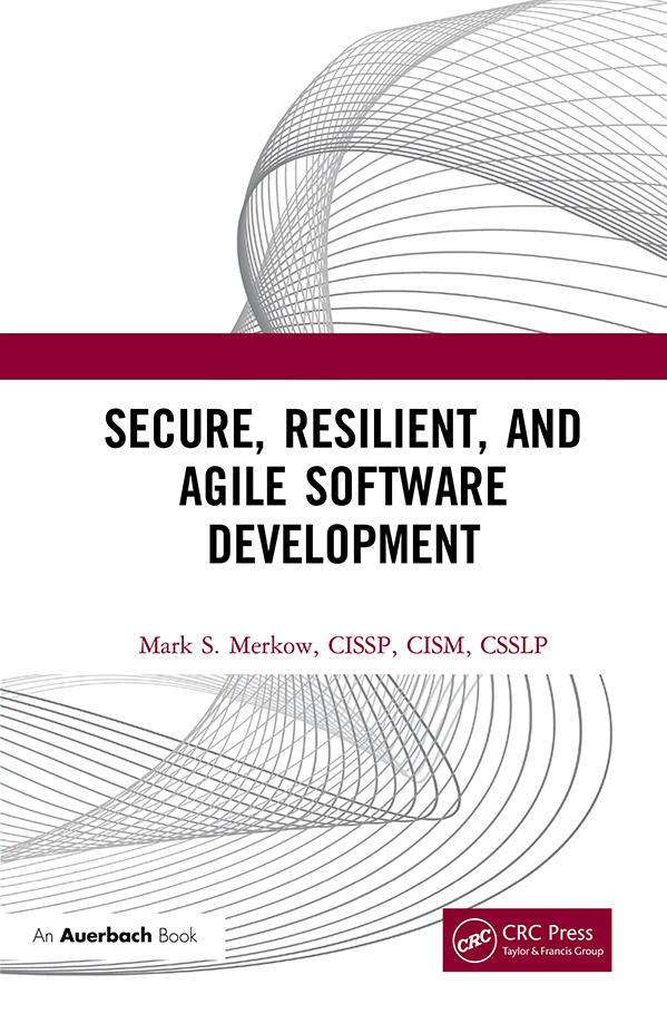 Cover - Secure, Resilient, and Agile Software Development [Book]