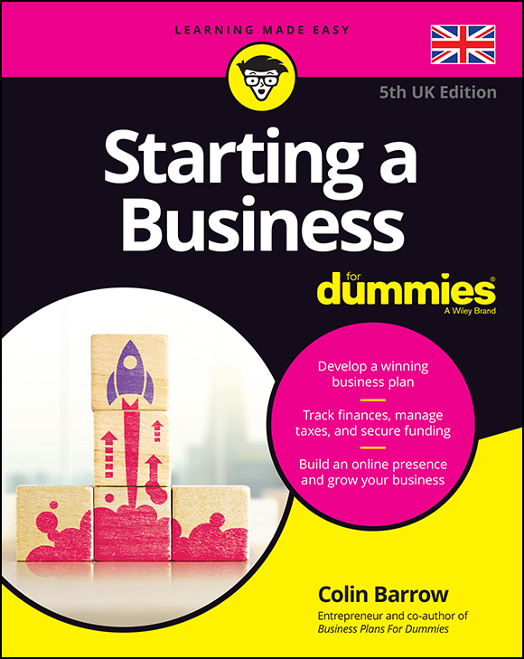 Cover Starting A Business For Dummies 5th UK Edition Book 
