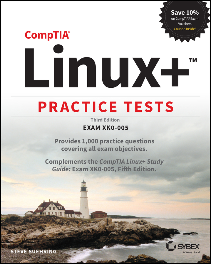 Cover - CompTIA Linux+ Practice Tests, 3rd Edition [Book]