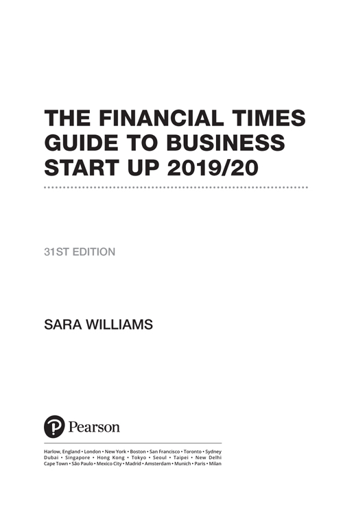 Title page - The Financial Times Guide to Business Start Up, 2019-2020 ...
