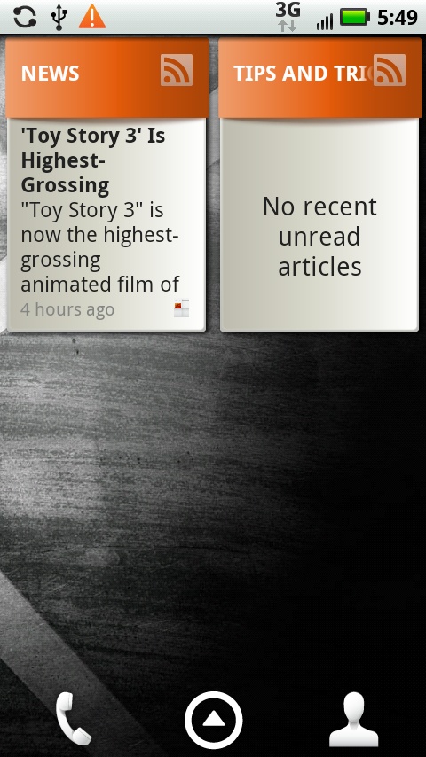Reading News - Droid X: The Missing Manual [Book]