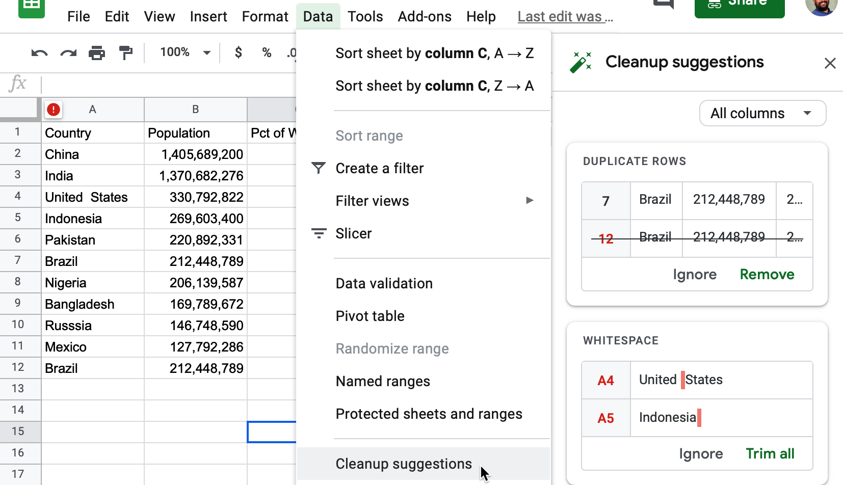 4. Clean Up Messy Data - Hands-On Data Visualization [Book]