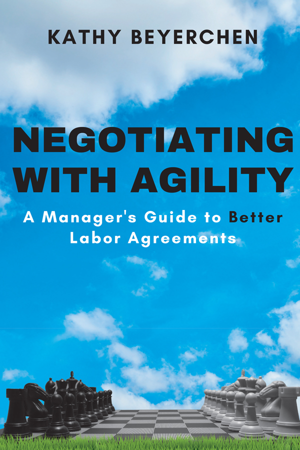 Cover - Negotiating With Agility [Book]