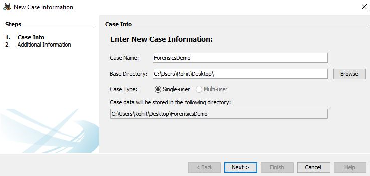 Adding an image to Autopsy - Practical Mobile Forensics - Fourth ...