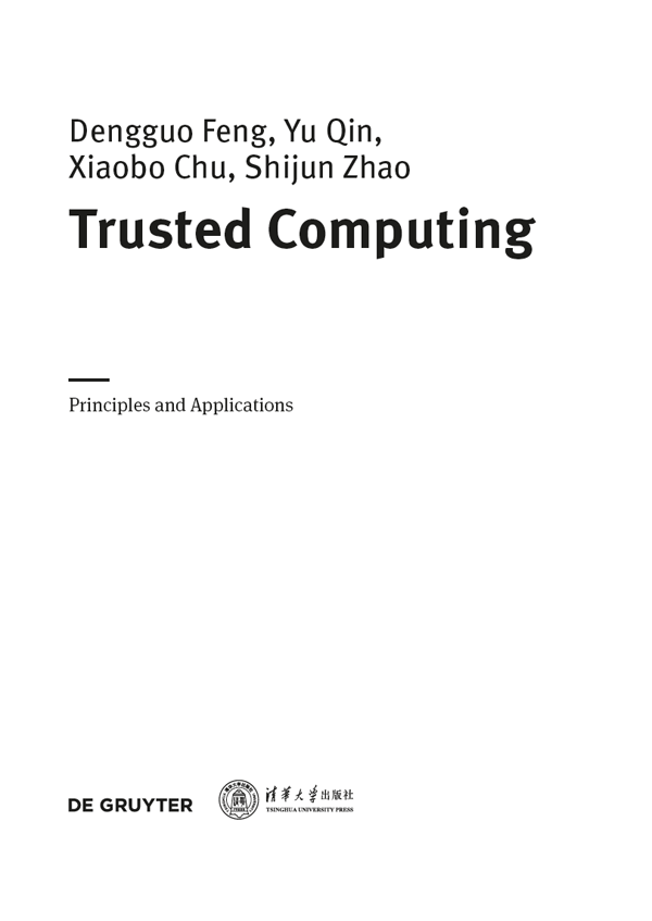 Title Page - Trusted Computing [Book]