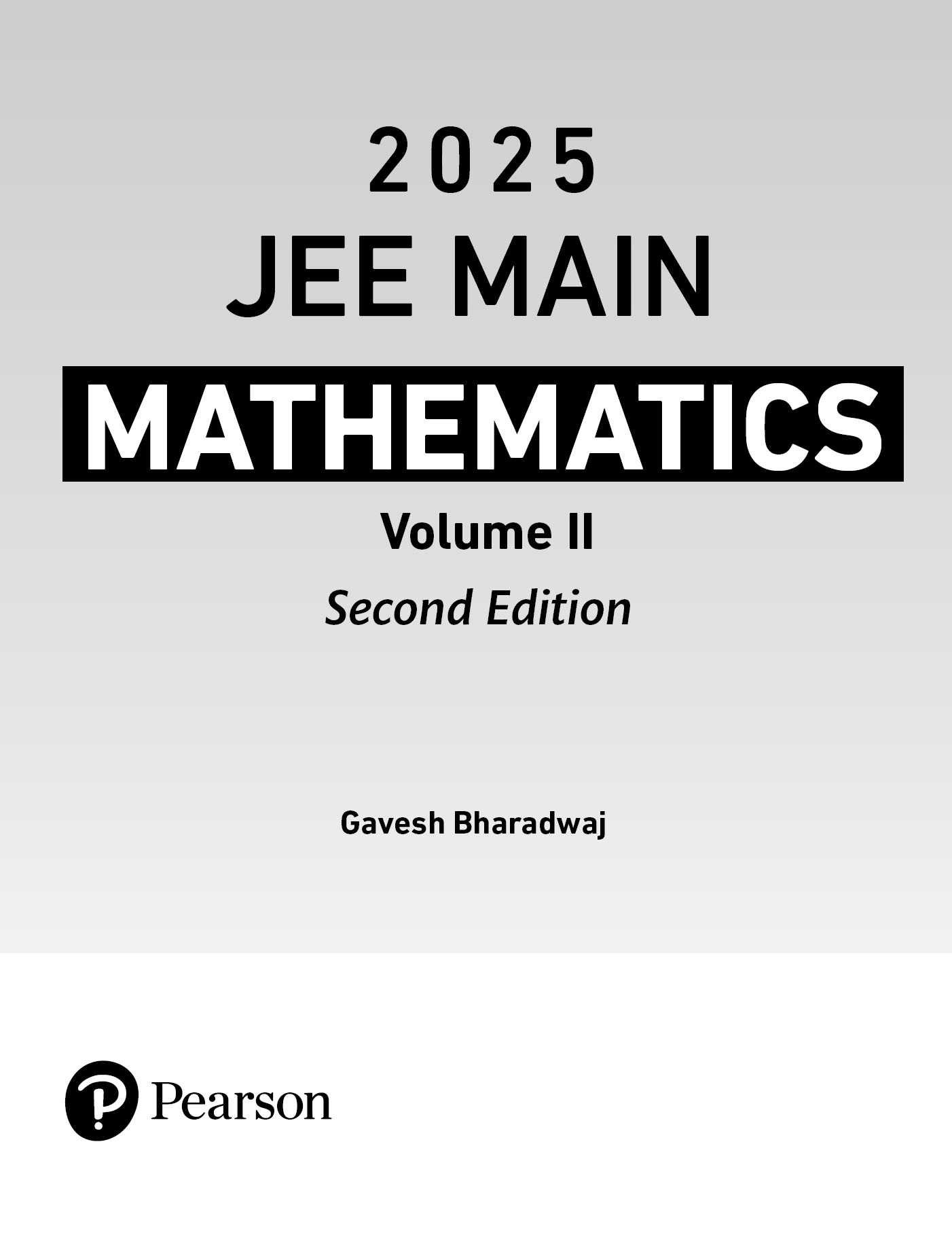 Title Page - 2025 - JEE Main Mathematics Vol 2 | Based on the Latest ...
