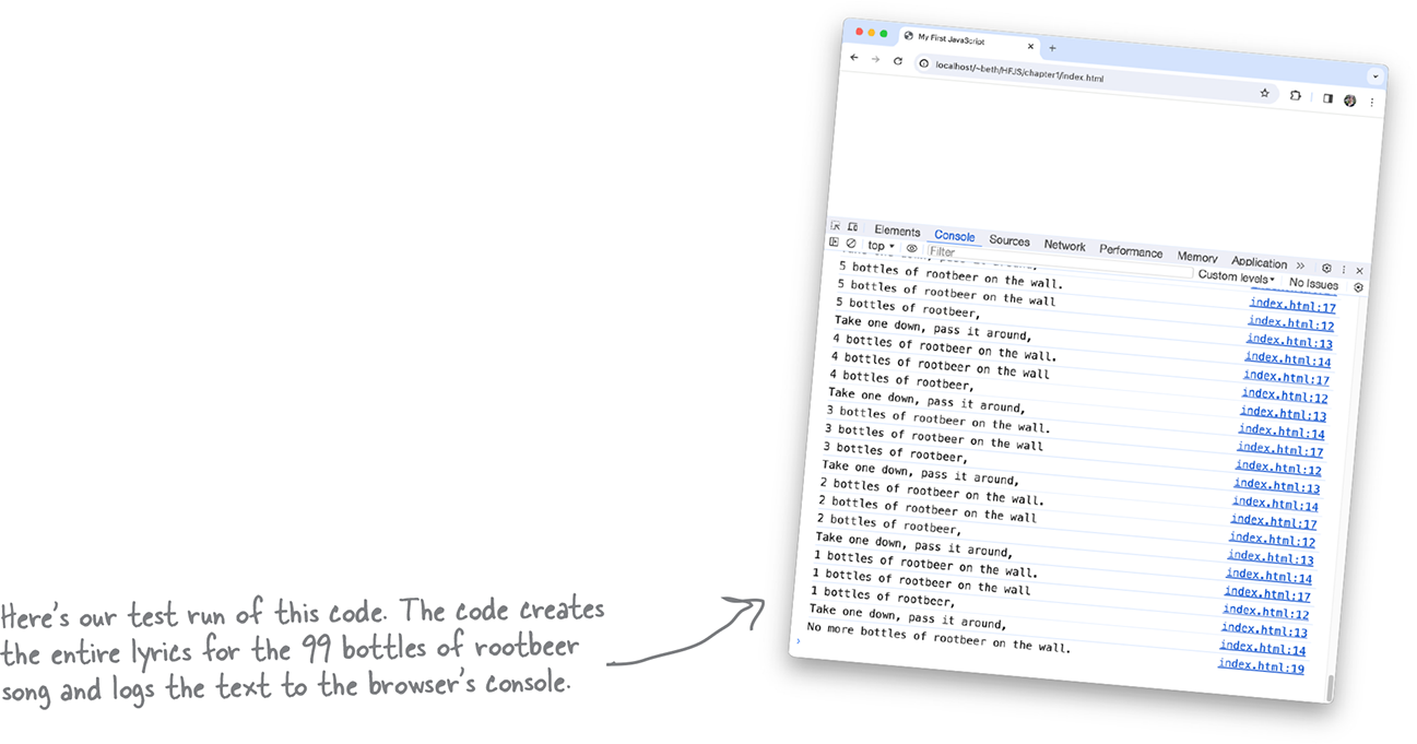 1. Um mergulho rápido no javascript: Molhar os pés - Head First ...