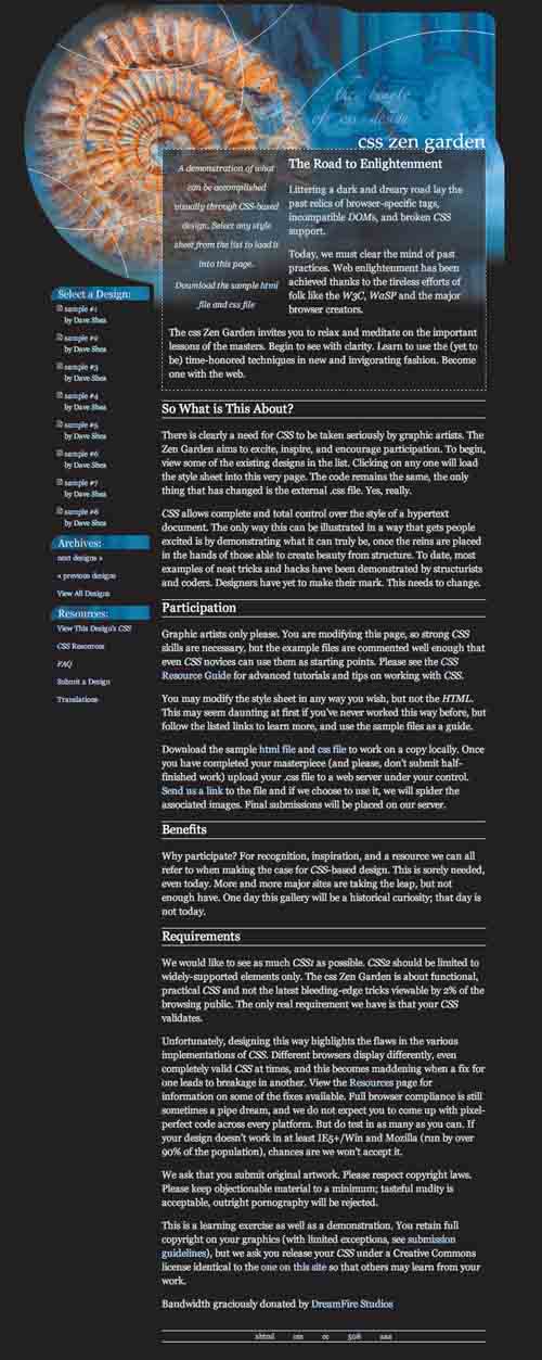 Atlantis - The Zen of CSS Design: Visual Enlightenment for the Web [Book]