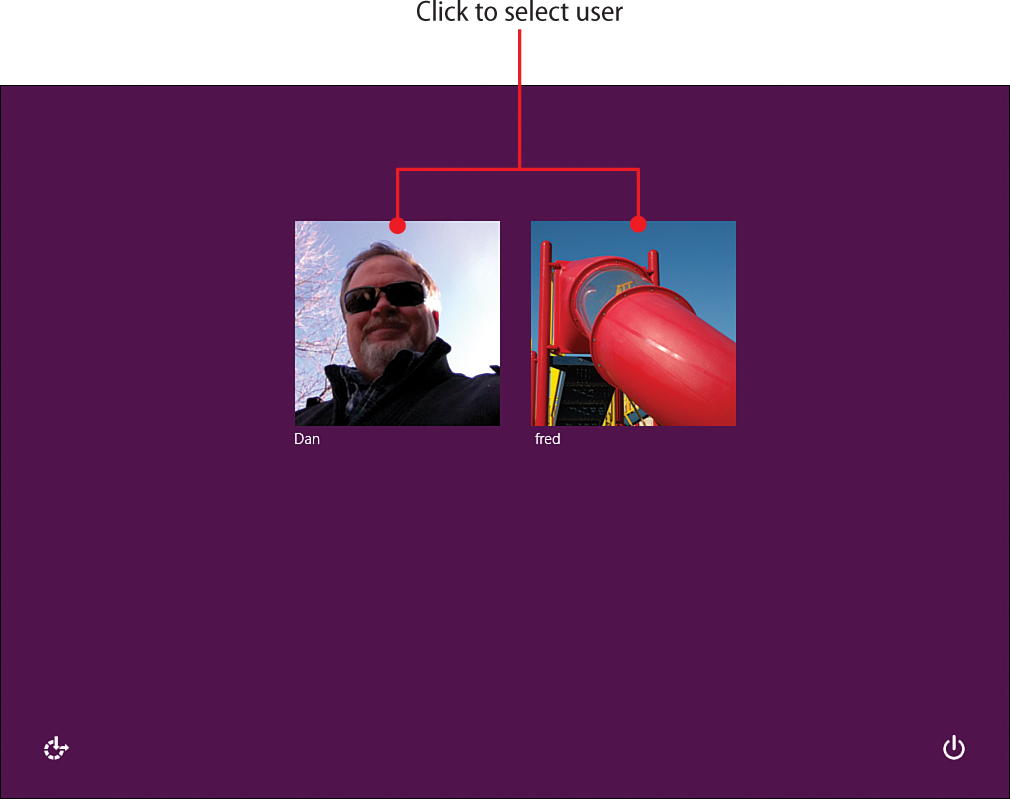 4. Setting Up User Accounts - My Windows® 8 Computer for Seniors [Book]