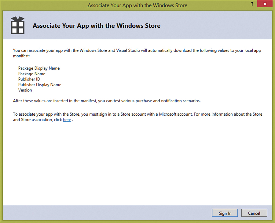 Registering Your App - Windows® 8.1 Apps with HTML5 and JavaScript ...