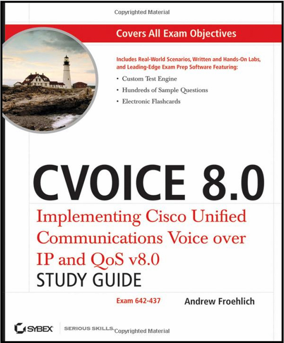 Cover Page - CVOICE 8.0: Implementing Cisco Unified Communications ...