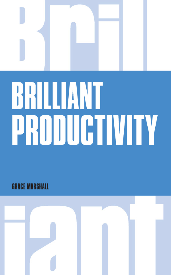 Cover - Brilliant Personal Productivity ePub eBook [Book]