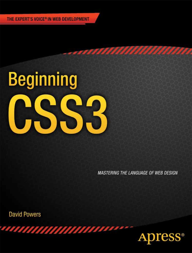 Cover - Beginning CSS3 [Book]