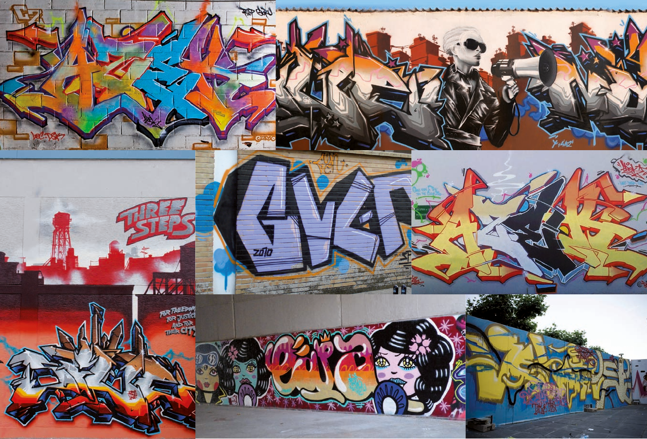 LETTERS AND TAGS (6/24) - 1,000 Ideas for Graffiti and Street Art [Book]