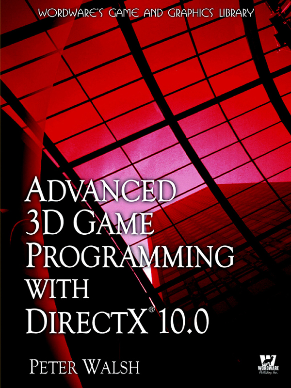 Cover Page - Advanced 3D Game Programming with DirectX 10.0 [Book]