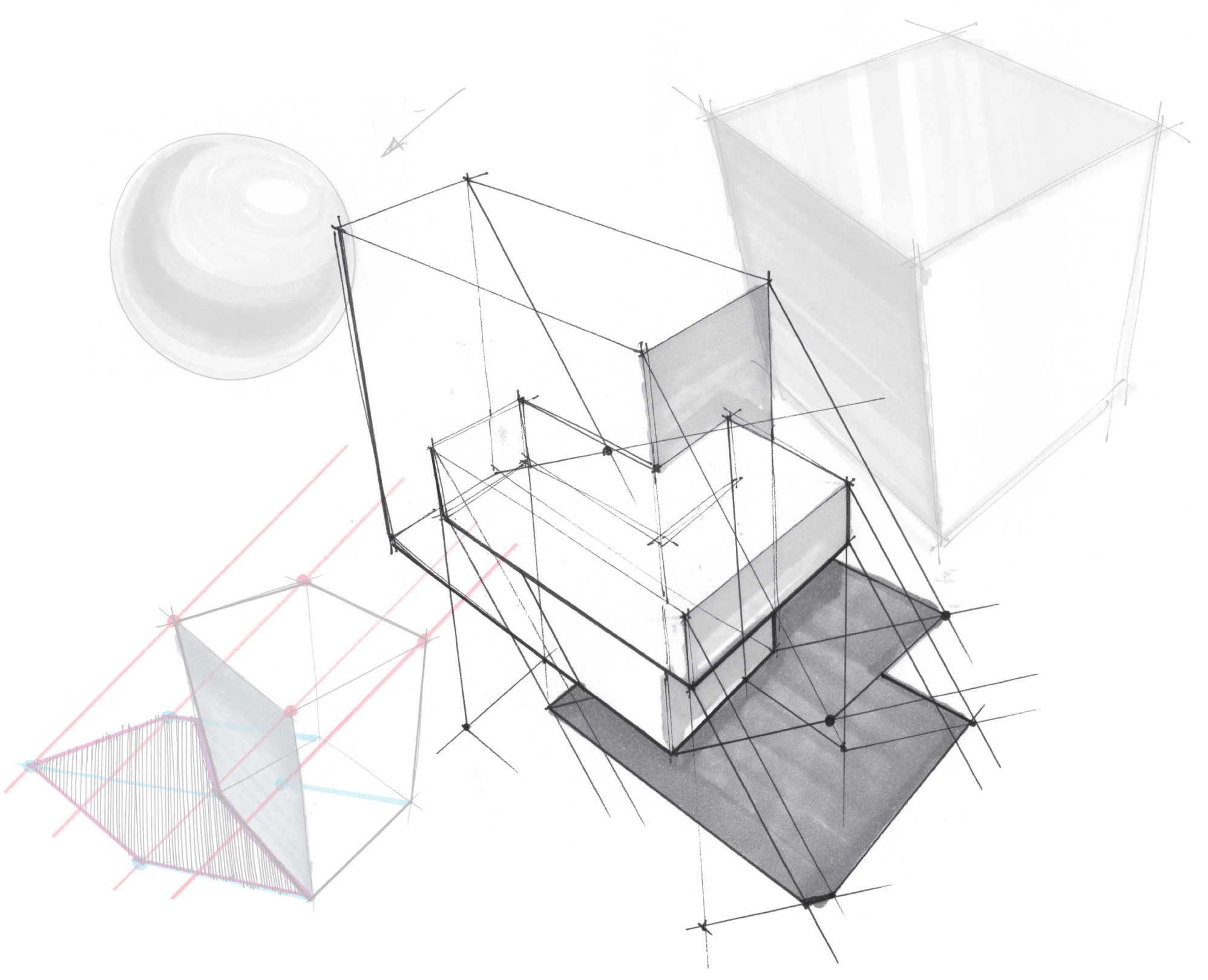 Chapter Seven: Light and Shadow - The Perspective Drawing Guide [Book]