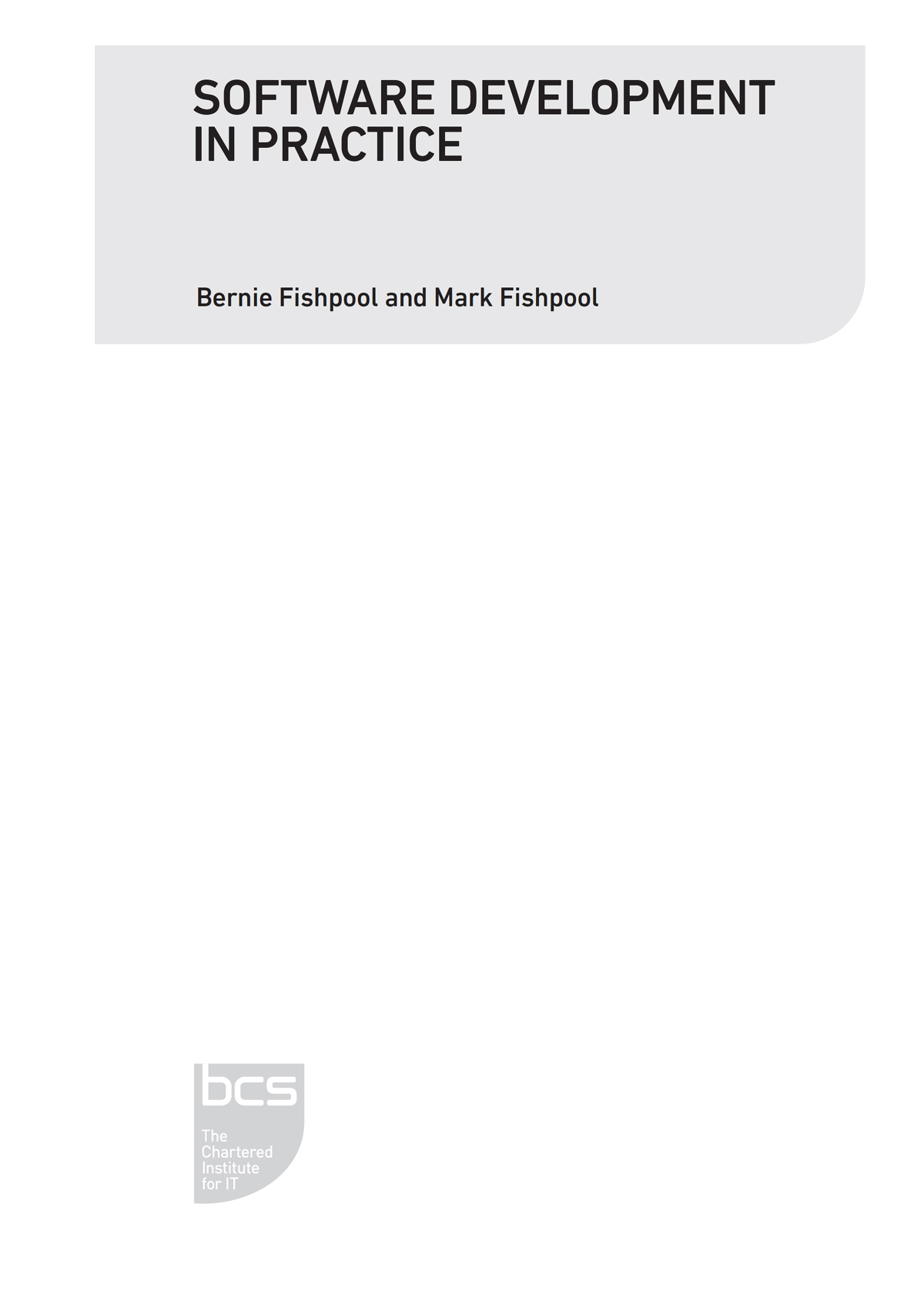Title Page - Software Development in Practice [Book]