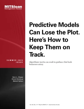 Predictive Models Can Lose the Plot. Here’s How to Keep Them on Track ...