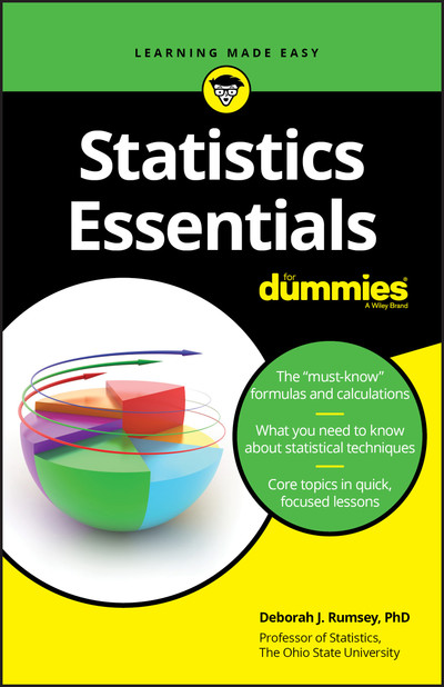 Chapter 3: Charts and Graphs - Statistics Essentials For Dummies [Book]
