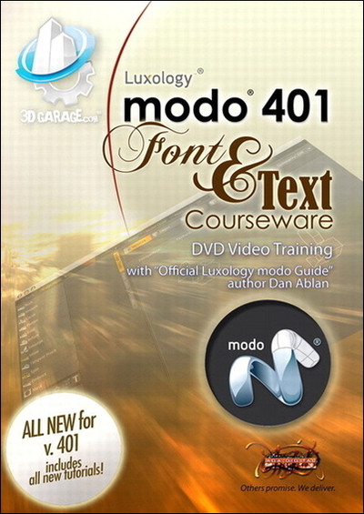 modo Text and Font Courseware [Video]