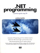 .NET Programming: A Practical Guide Using C# [Book]