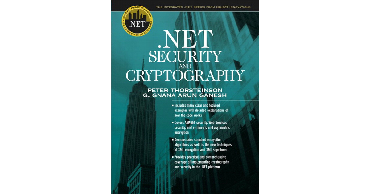 .NET Security and Cryptography [Book]