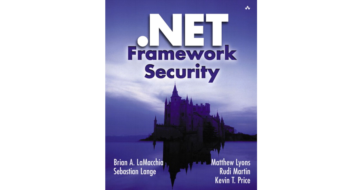 .NET Framework Security [Book]