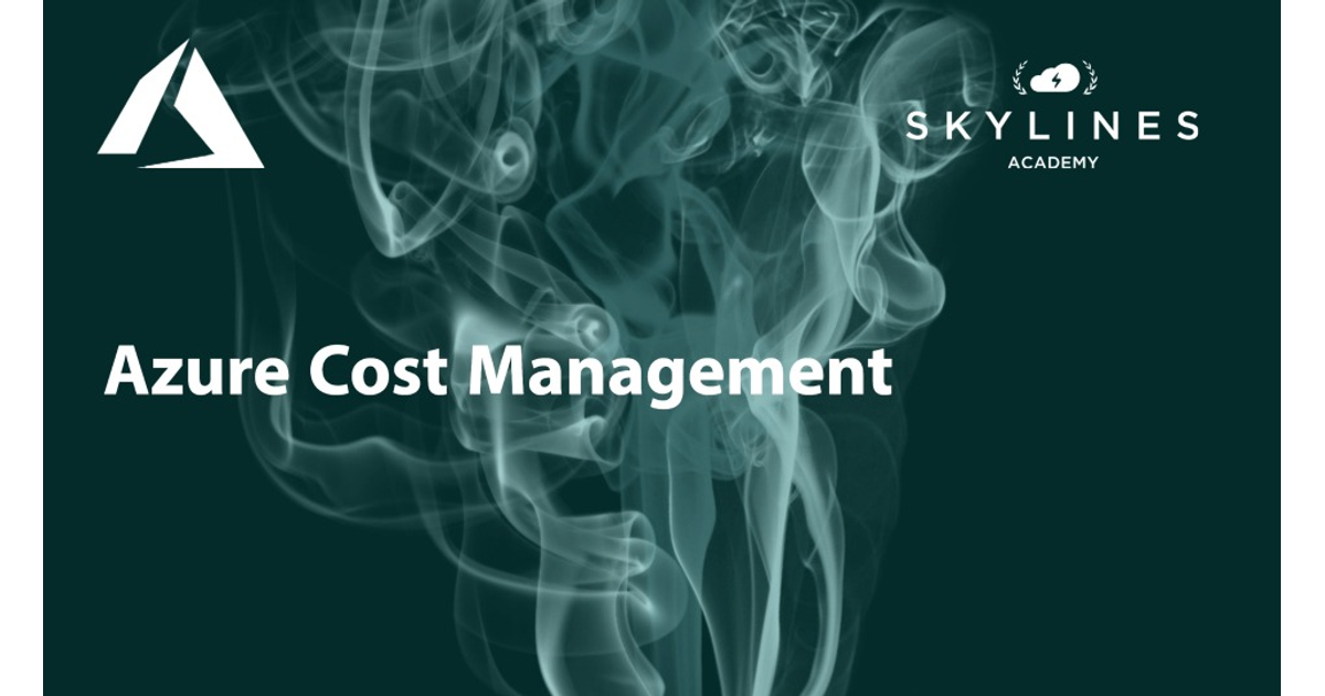 Cost Management in Azure [Video]