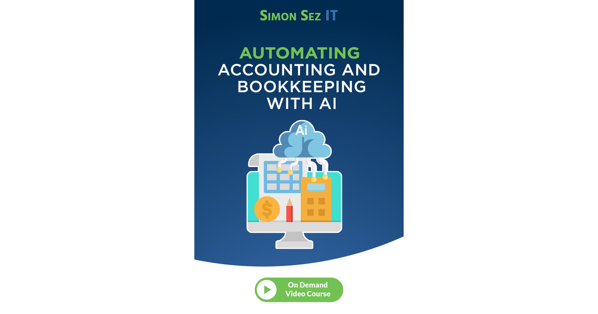 Automating Accounting and Bookkeeping with AI [Video]