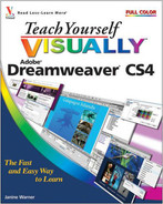 1. Getting Started with Dreamweaver - Teach Yourself VISUALLY ...