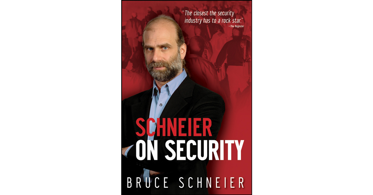 1. Terrorism and Security - Schneier on Security [Book]