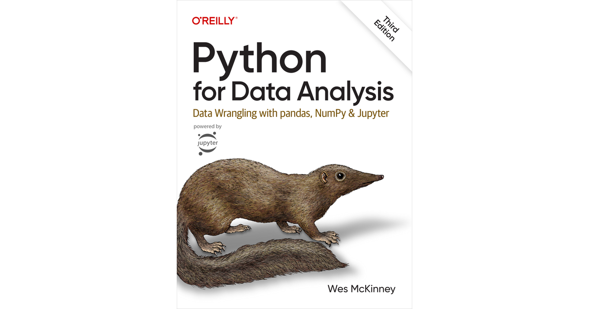 Python For Data Analysis 3rd Edition Book 