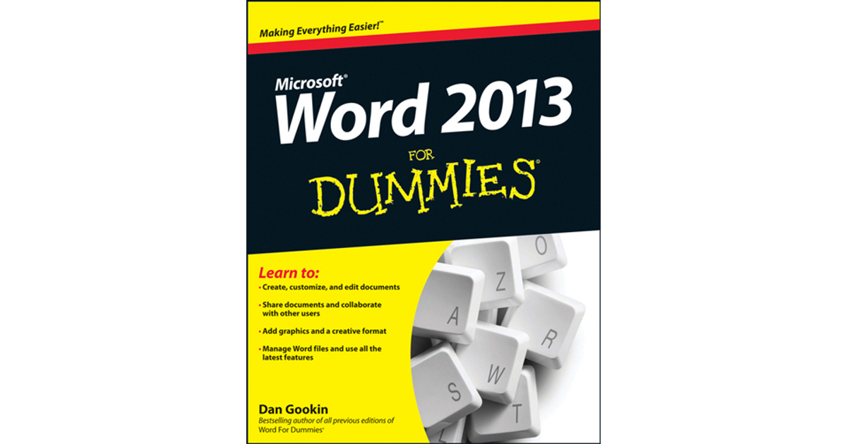 Word 2013 For Dummies [Book]