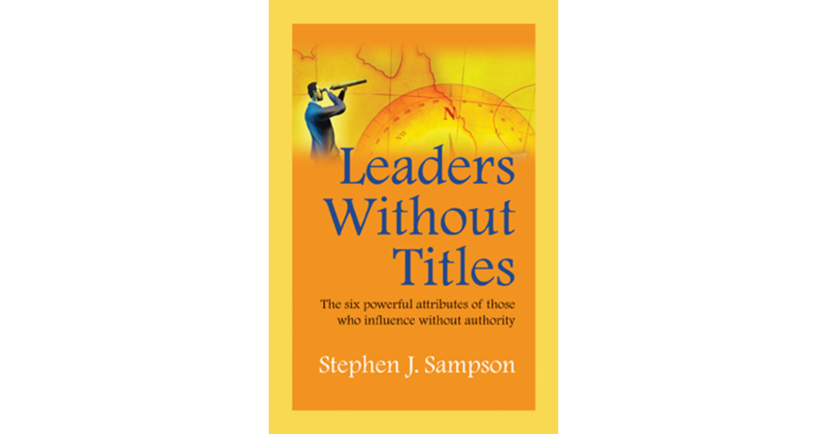 Facts - Leaders without Titles [Book]