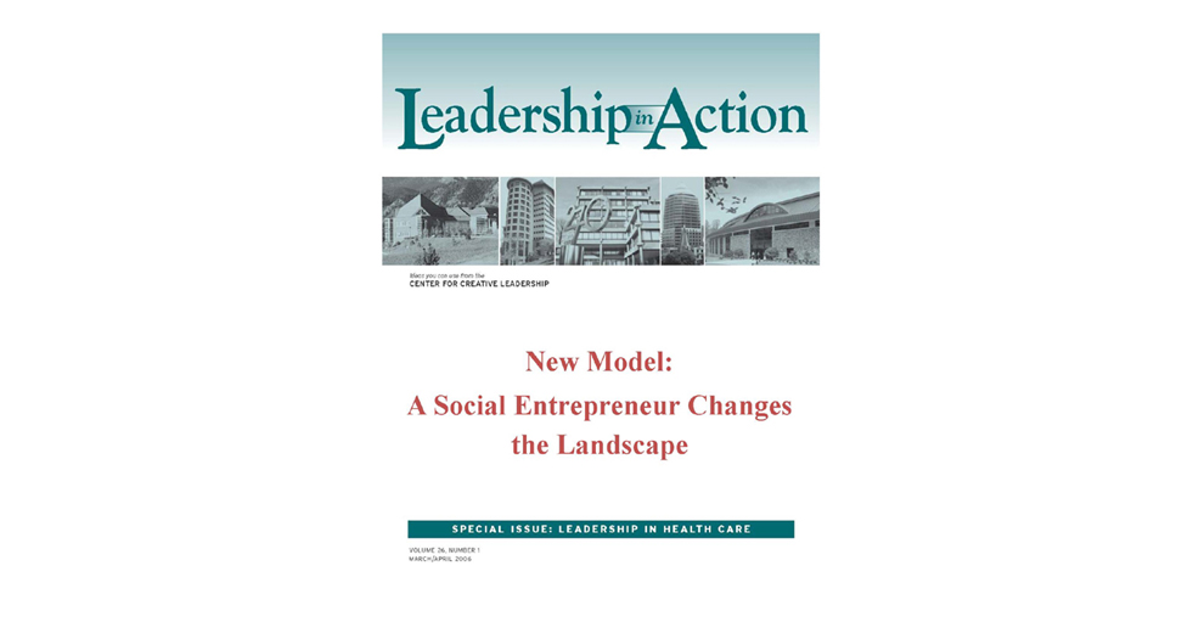 REACHING THE POOR - Leadership in Action: New Model: A Social ...