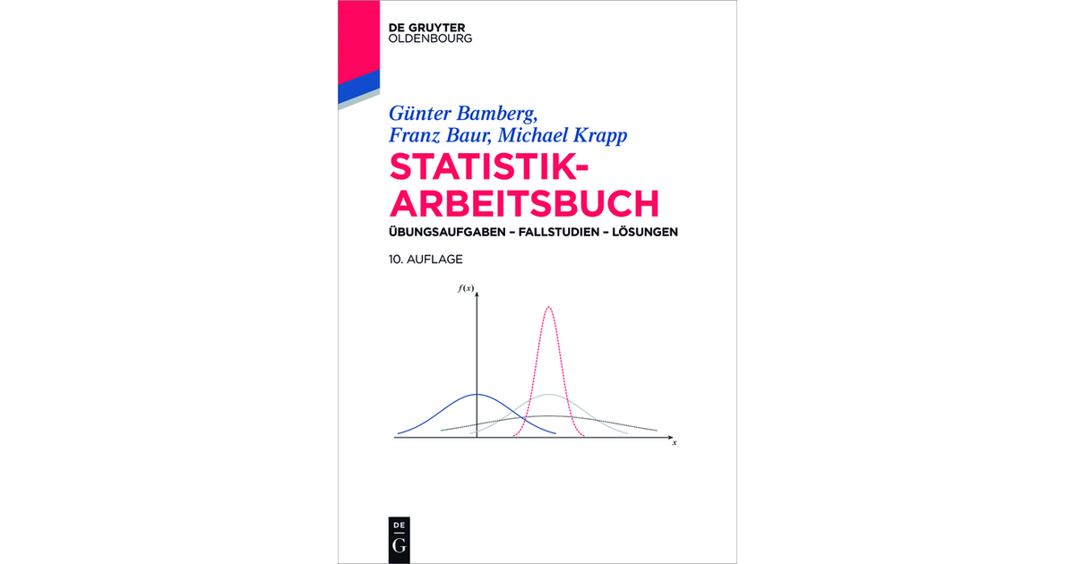 Cover - Statistik-Arbeitsbuch, 10th Edition [Book]