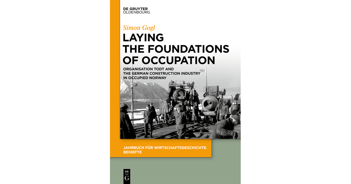 Laying the Foundations of Occupation [Book]