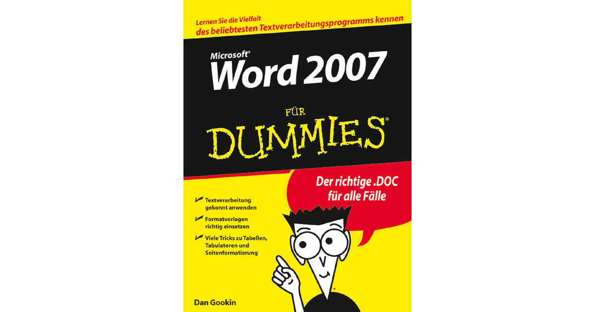 Microsoft® Word 2007 für Dummies® [Book]