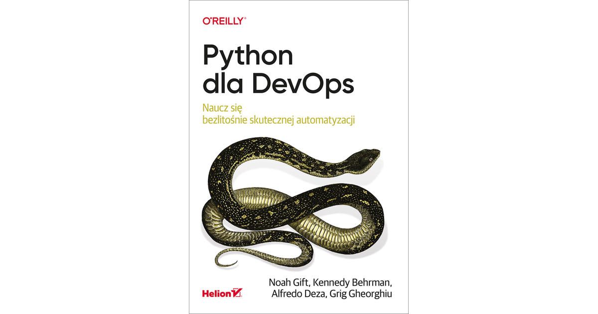 Python dla DevOps [Book]